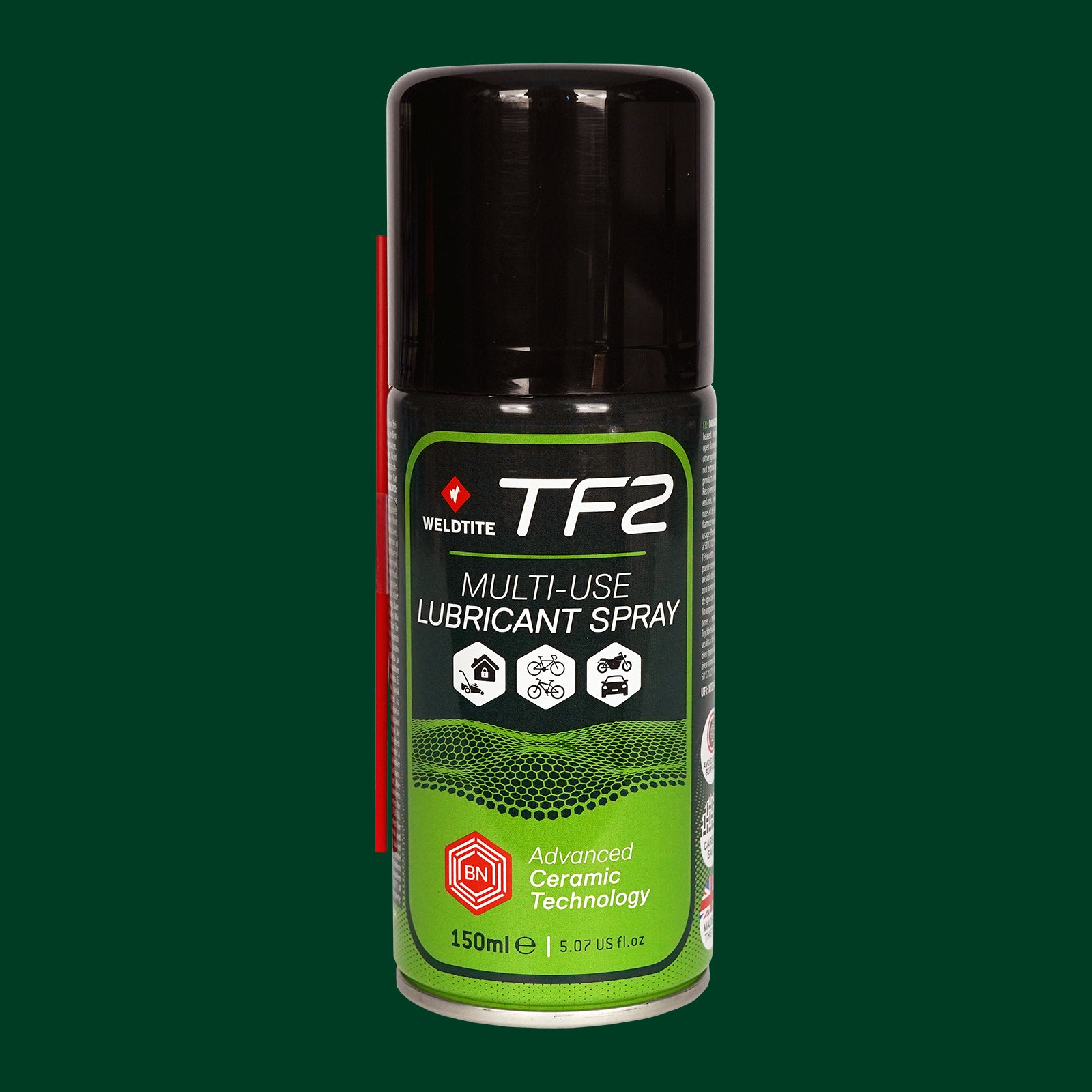 TF2 Multi-Use Lubricant Spray with Ceramic (150ml) – Weldtite