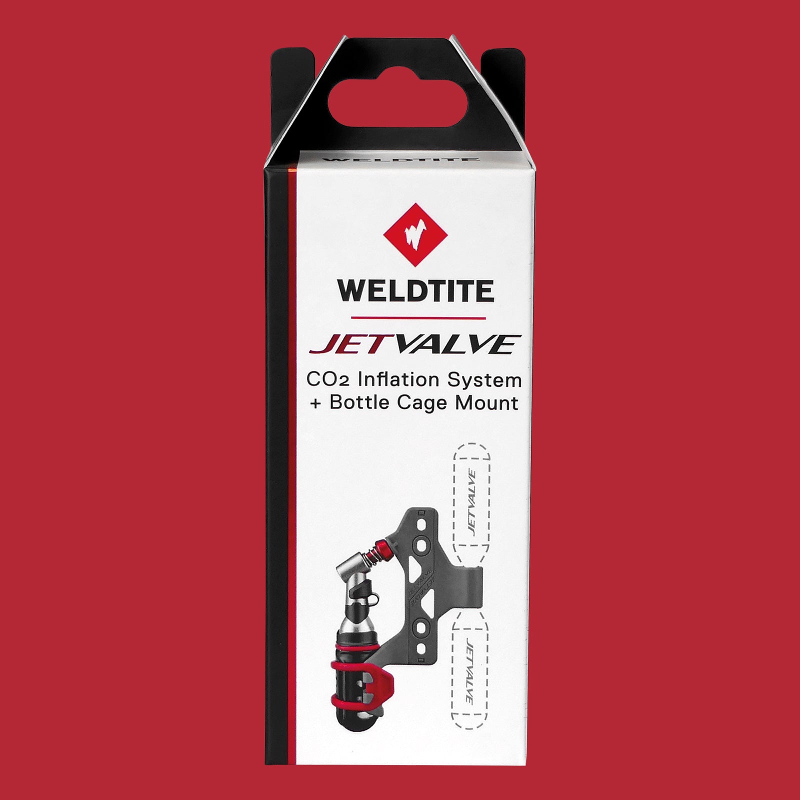 Jetvalve CO2 Inflator Bottle Cage Mount – Weldtite